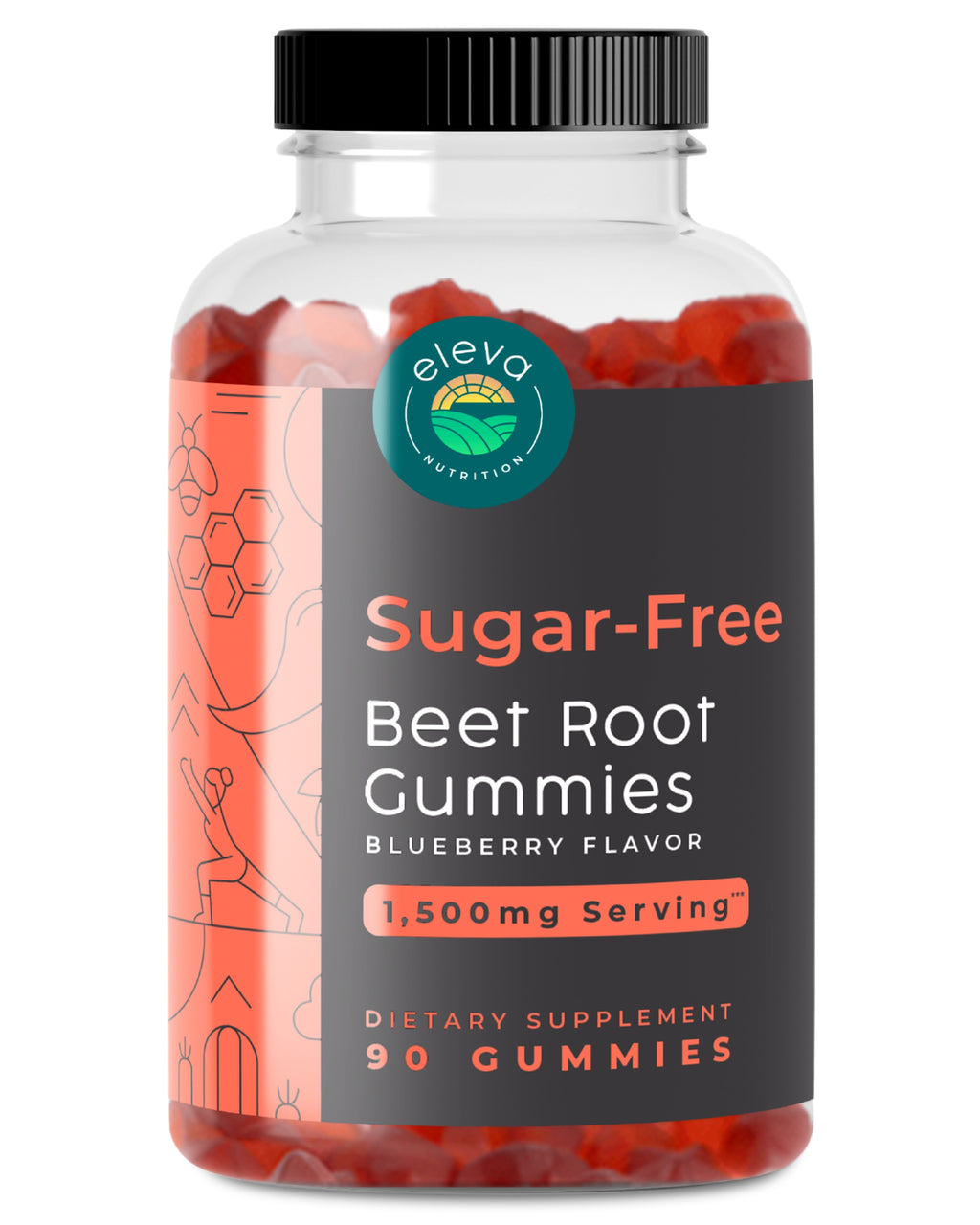Sugar-Free Beet Root Gummies – Eleva Nutrition